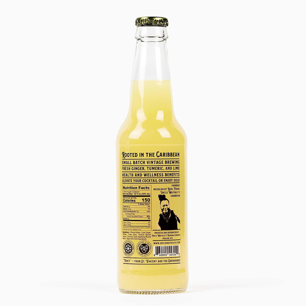 UNCLE WAITHLEY'S Ginger Beer | Vincy Fresh Products