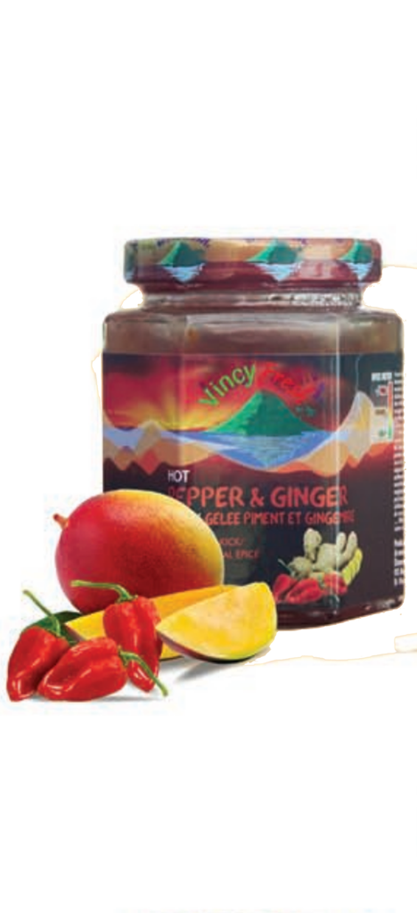 GINGER PEPPER JELLY | Vincy Fresh Products
