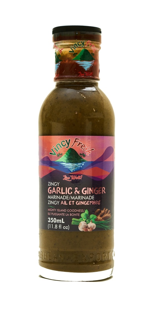 GARLIC & GINGER MARINADE | Vincy Fresh Products