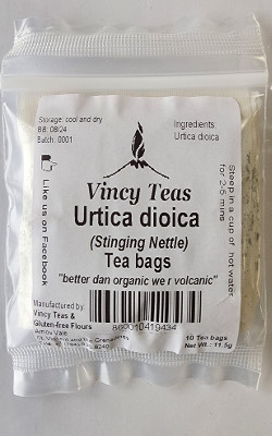 VINCY TEA STINGING NETTLE | Vincy Fresh Products